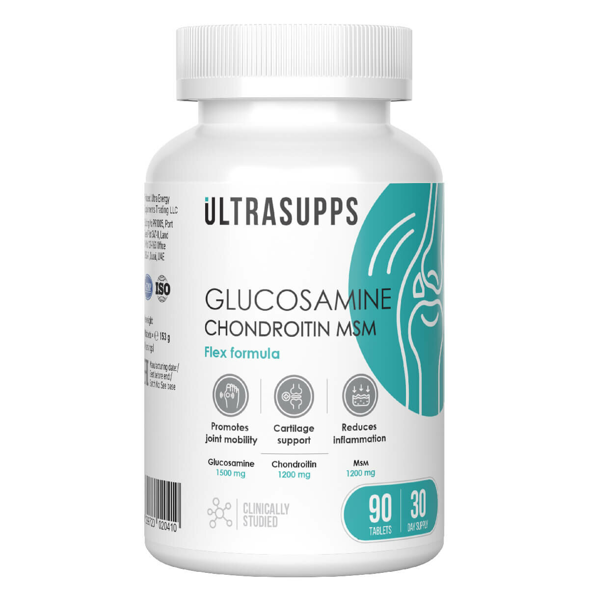 Глюкозамин Хондроитин МСМ, 90 таблеток, Ultrasupps