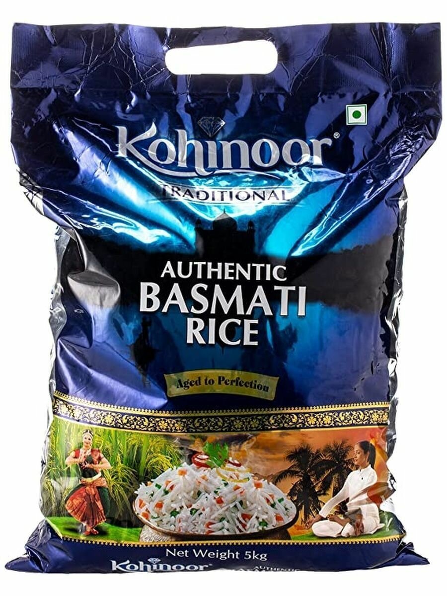 Рис Басмати шлифованый Платиновая серия индия 5 кг