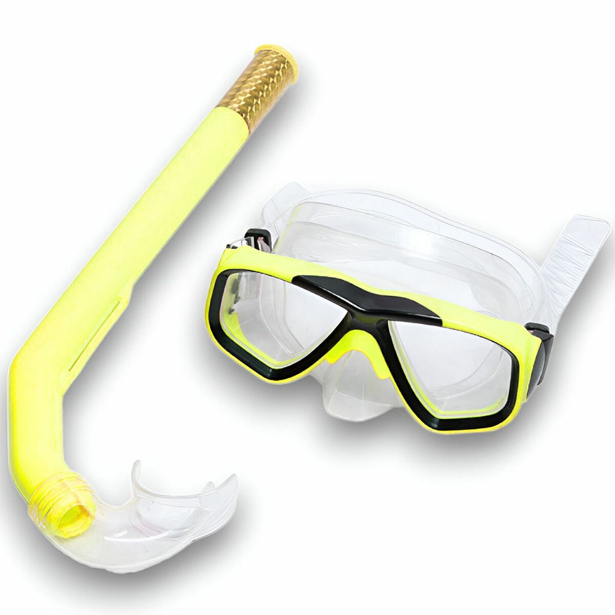 Снаряжение для снорклинга и подводного плавания, ныряния в бассейне, инвентарь для погружения и спортивной охоты в море ПВХ детские маска и трубка