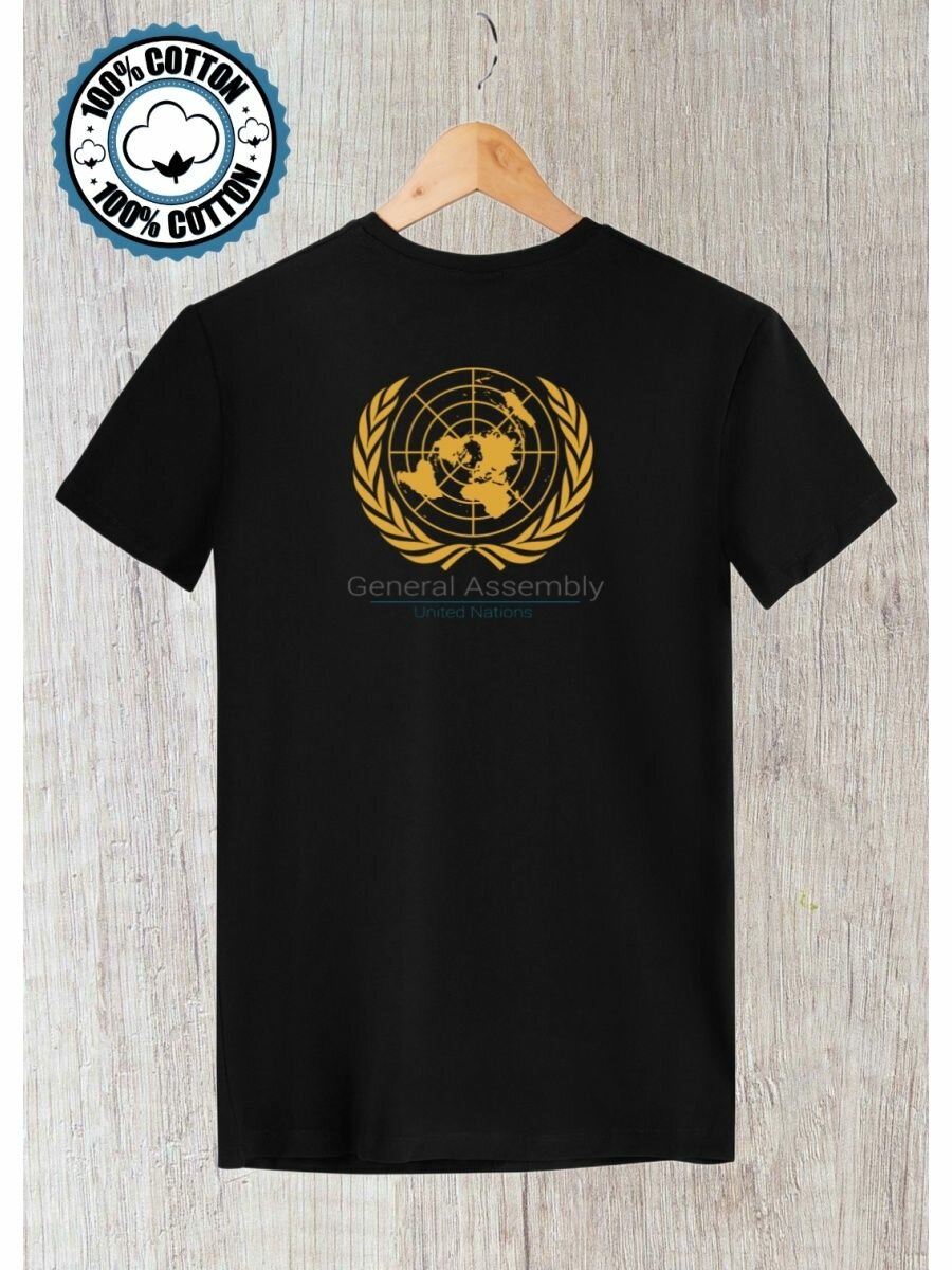Футболка надпись general assembly генерал