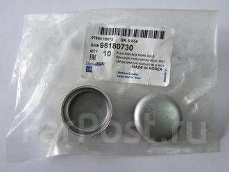 Заглушка блока цилиндров N (34mm) 96180730 для а/м Daewoo, Opel и Chevrolet