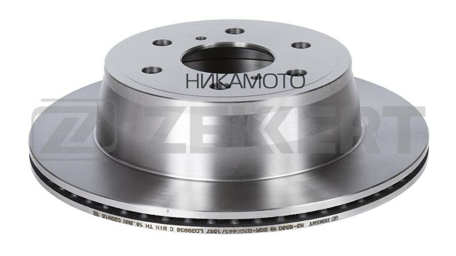 ZEKKERT BS-6580 Диск тормозной задн. Cadillac Escalade 06- Chevrolet Tahoe (GMT900) 07- Suburban (GMT900) 07-