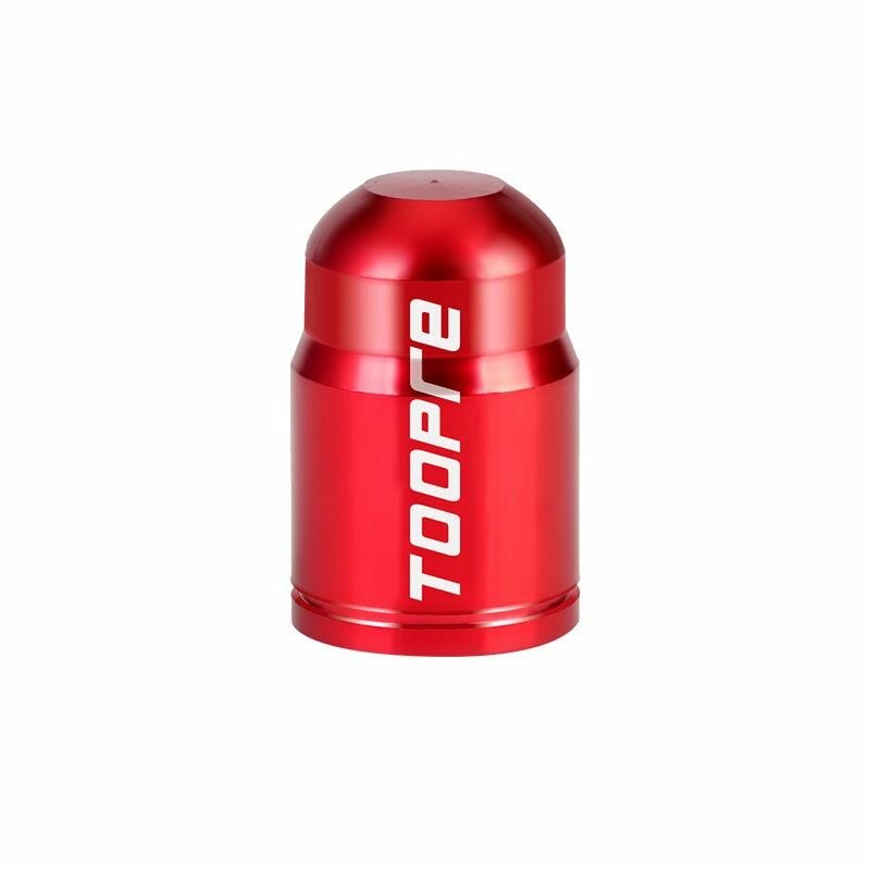 Колпачки на ниппель велосипеда, цвет красный, 2шт.