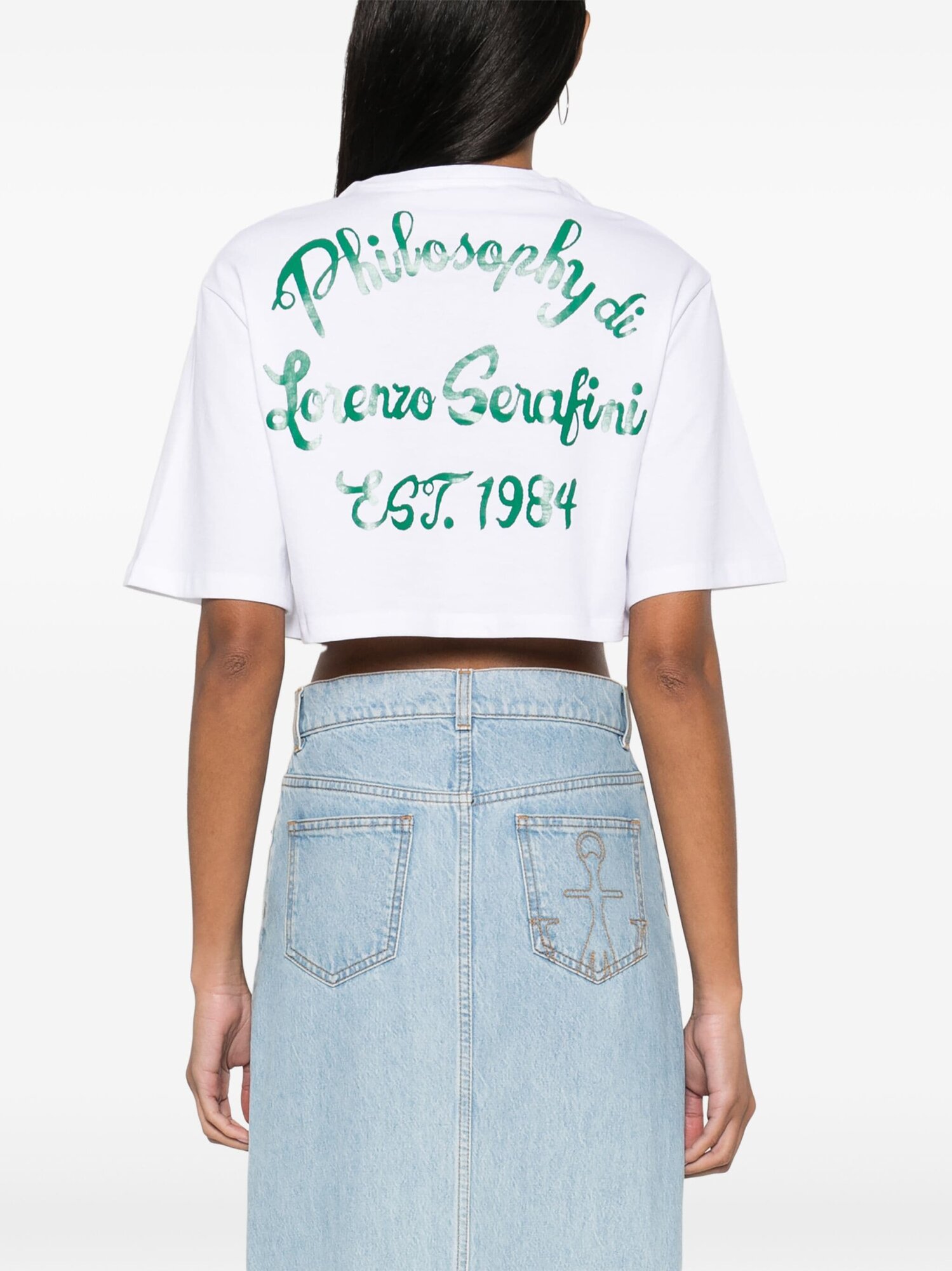 Футболка PHILOSOPHY Di Lorenzo Serafini, размер 44, white — фото 1