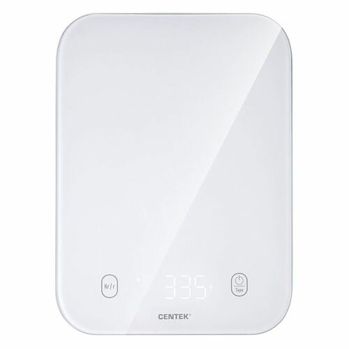 Весы кухонные CENTEK CT-2480 LED, белый