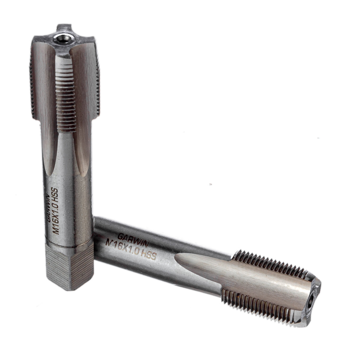 GARWIN INDUSTRIAL GM-TF160100 Метчики ручные Mf16x1.0, DIN 2181, HSS, 6H, комплект из 2 штук