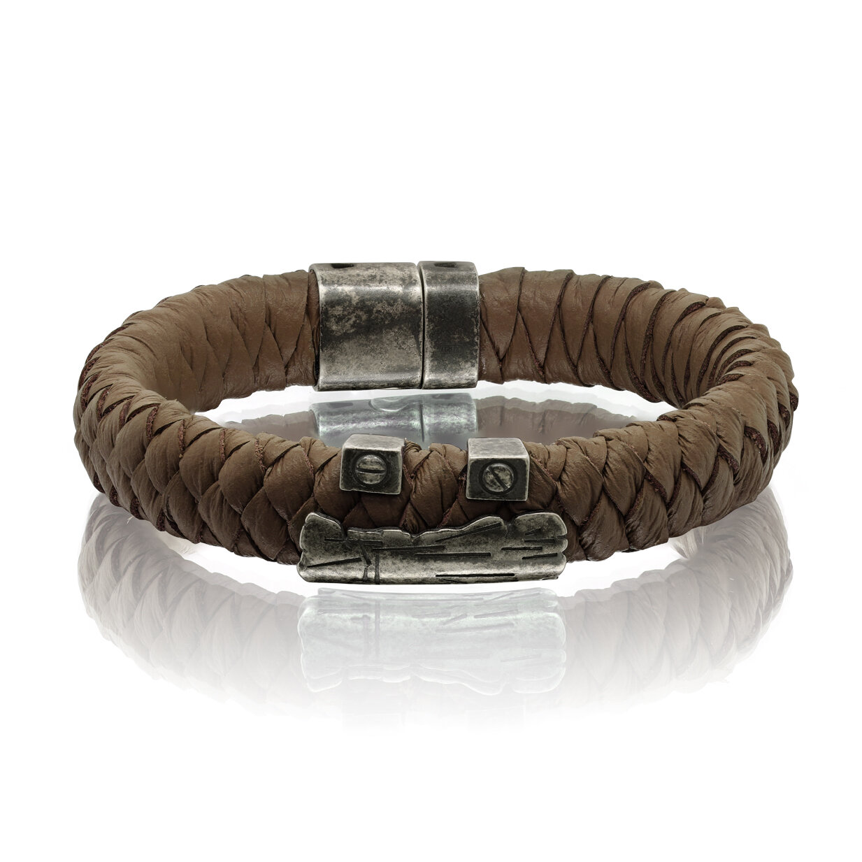 Браслет-цепочка, серебро, 925 проба, родирование