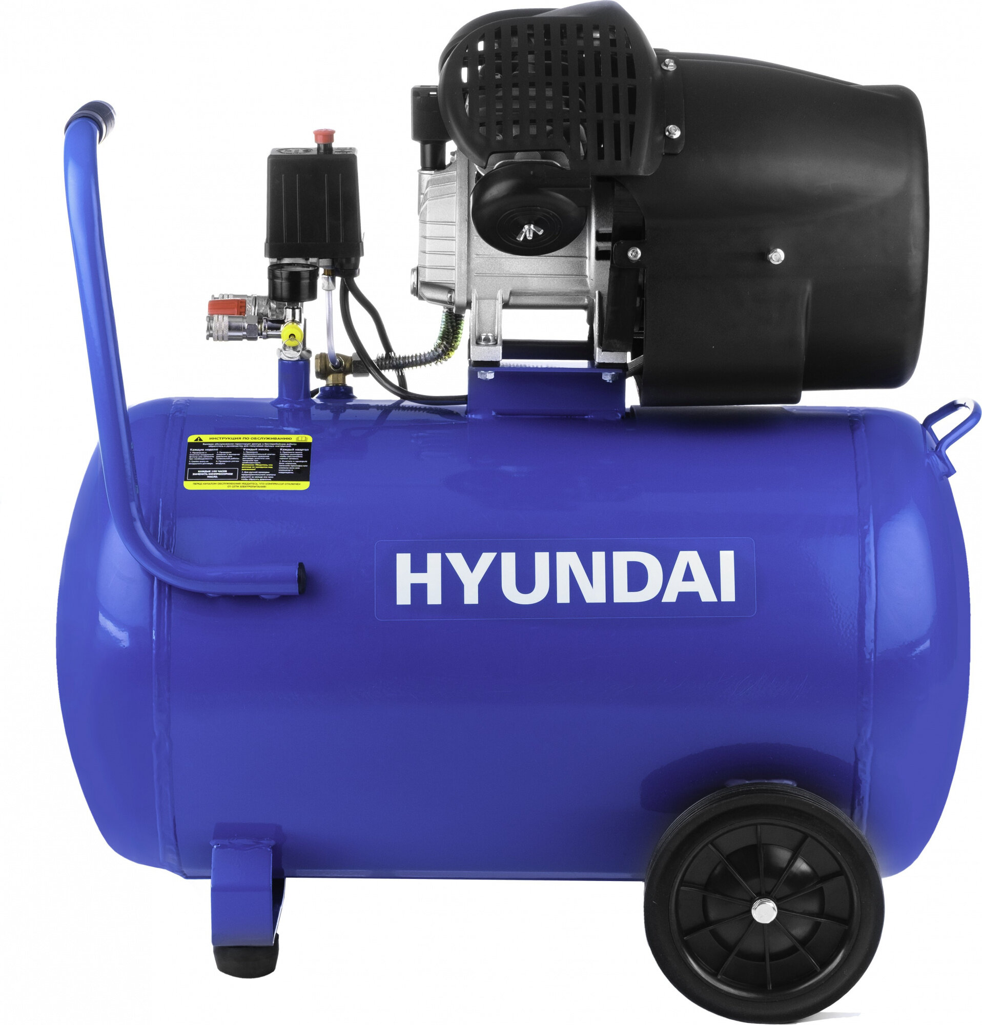 Компрессор поршневой Hyundai HYC 4050 масляный 400л/мин 5