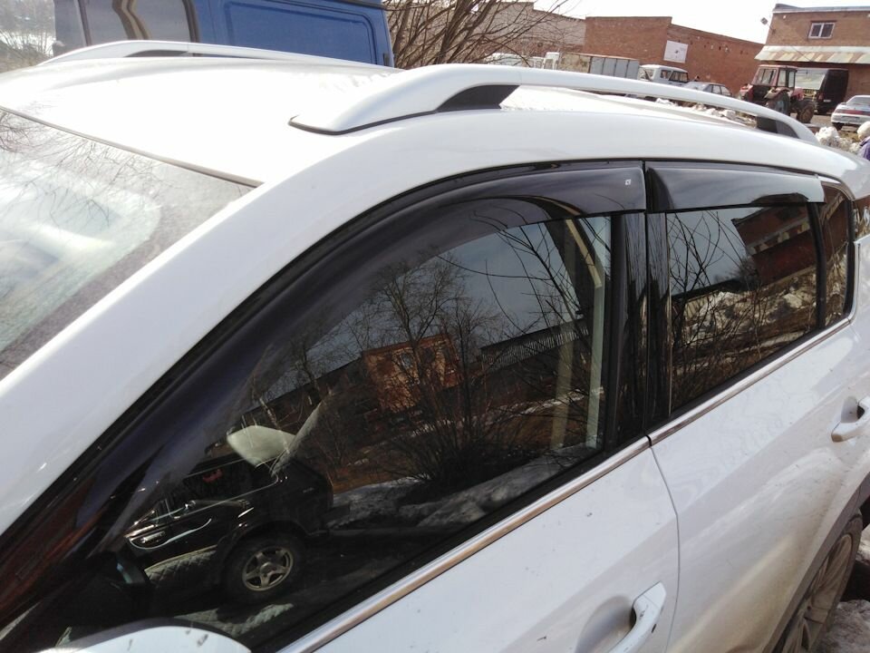 Дефлекторы окон (ветровики) Changan CS55 PLUS