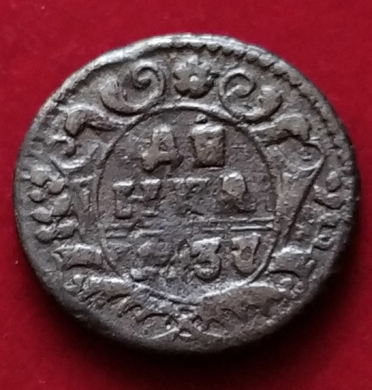 Денга 1737 года Анна Иоанновна Р3