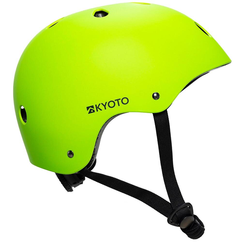 KYOTO Шлем YUTO SKATE HELMET (SS) (размер L (59-62 см), Зеленый)