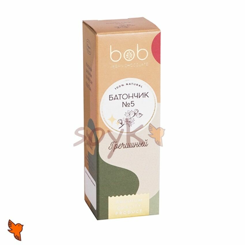Батончик гречишный Bob, 45г