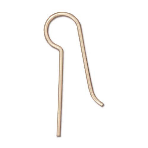 Швензы открытые, 26мм, TierraCast, регулируемые, базовый материал - латунь, позолоченные (gold filled), пара