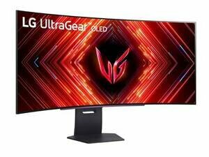 Монитор LG Монитор LG 44.5" UltraGear 45GS95QE-B черный OLED LED 21:9 HDMI M/M матовая HAS Piv 1500000:1 1000cd 178гр/178гр 3440x1440 DP SPDIF WQ USB 10.9кг