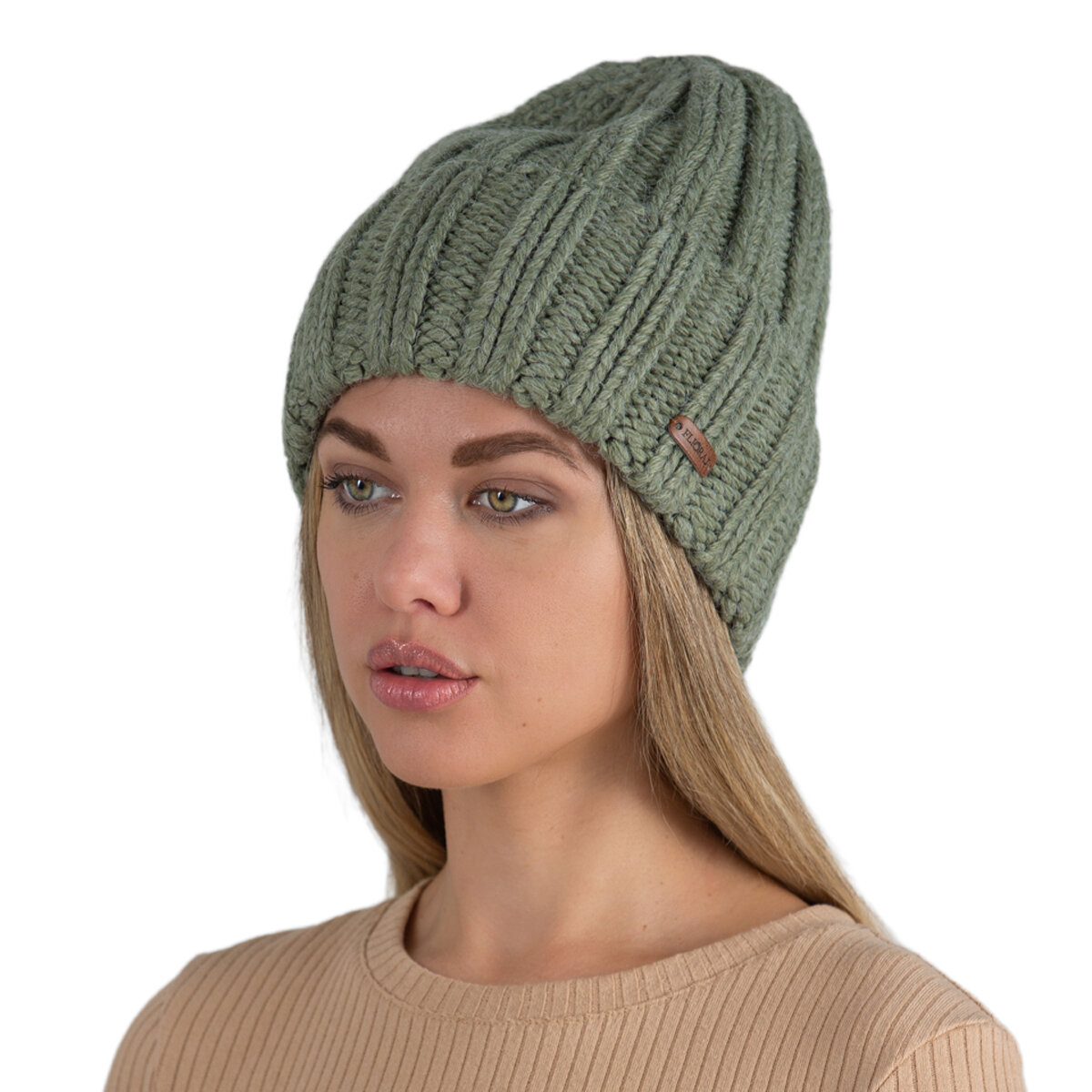 Шапка-бини для женщин