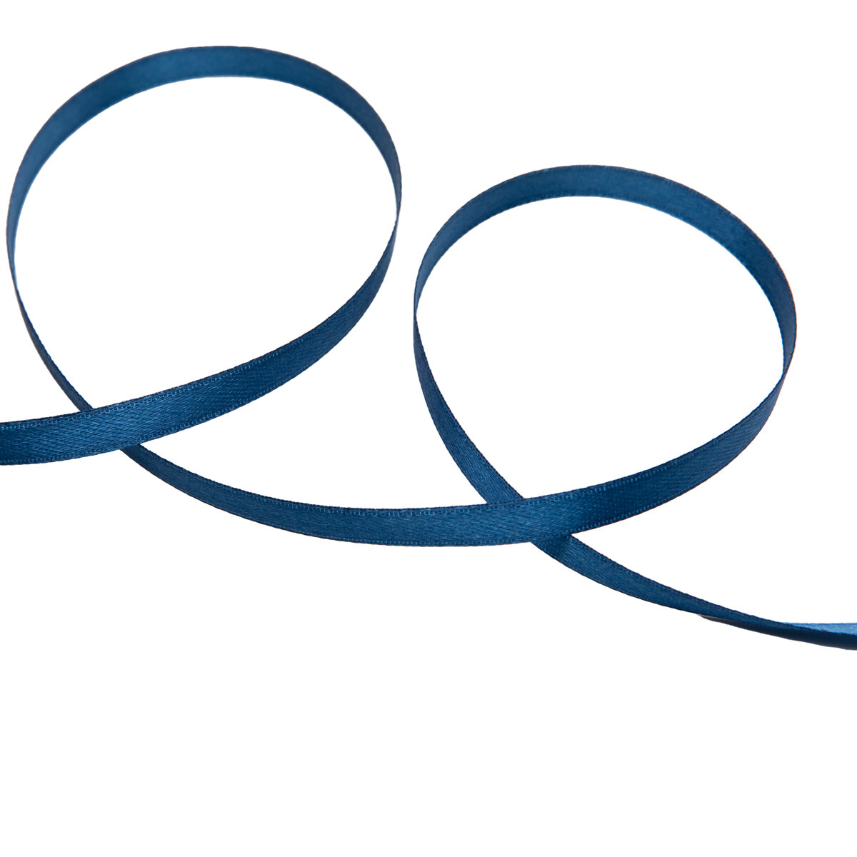 Лента атласная 6 мм "Gamma" AL-6D двухстор. 33 м №116 т-синий