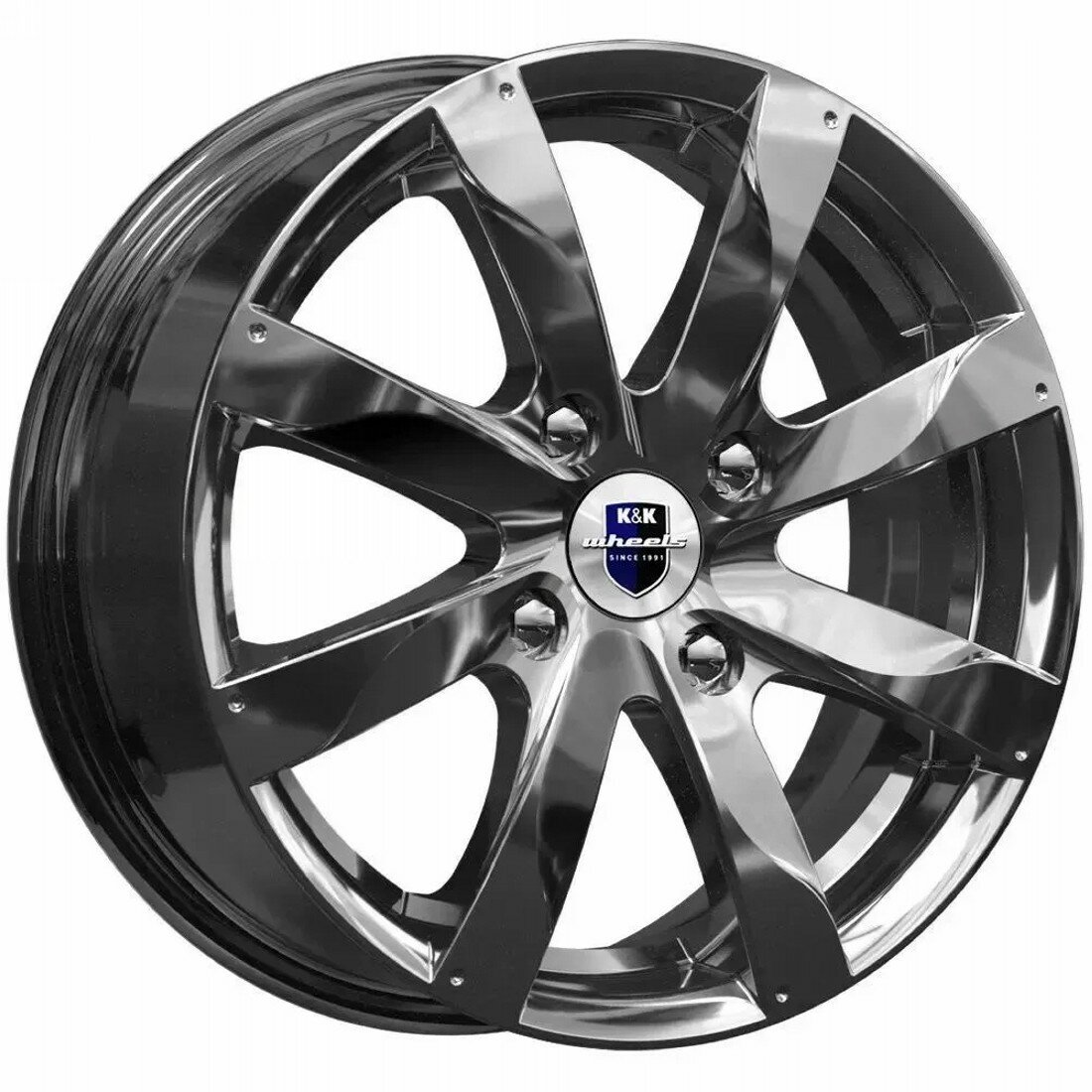 Колесный диск КиК Джемини-оригинал (КС480) 6x15 4x100 ET40 60,1 Кварц