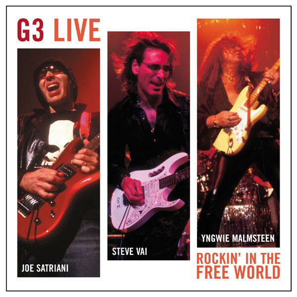 G3 Joe Satriani Steve Vai Yngwie Malmsteen 'G3 Live: Rockin' In The Free World' CD2/2004/Rock/Russia