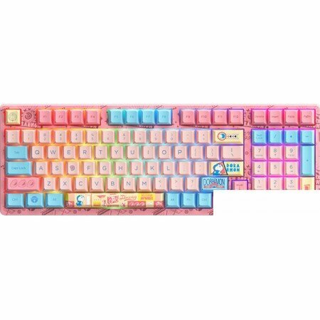 Клавиатура Akko 3098B Doraemon Macaron (Akko CS Jelly Blue)