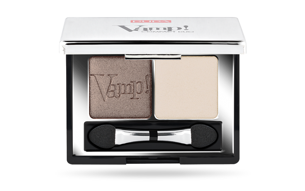 Тени для век Pupa Make Up Vamp! Compact Duo, Компактные двойные тени, 006 Brown Vanilla