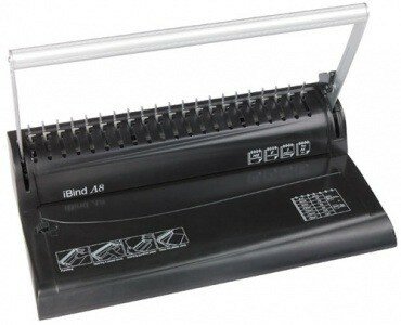 Переплетчик Gladwork iBind A8 (IBIND A8) A4/перф.8л. сшив/макс.145л./пластик. пруж.-16мм)