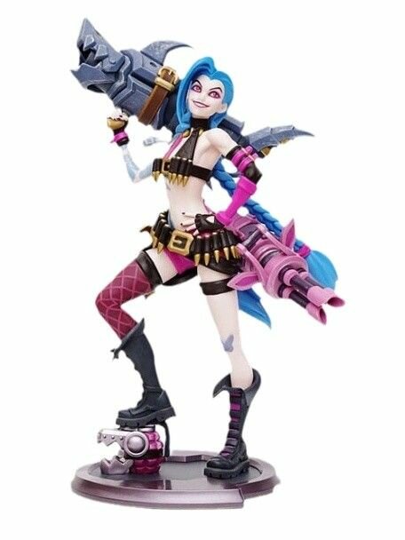 Фигурка Лига Легенд , Безбашенная пушка Джинкс/ League of Legends Jinx Complete Figure
