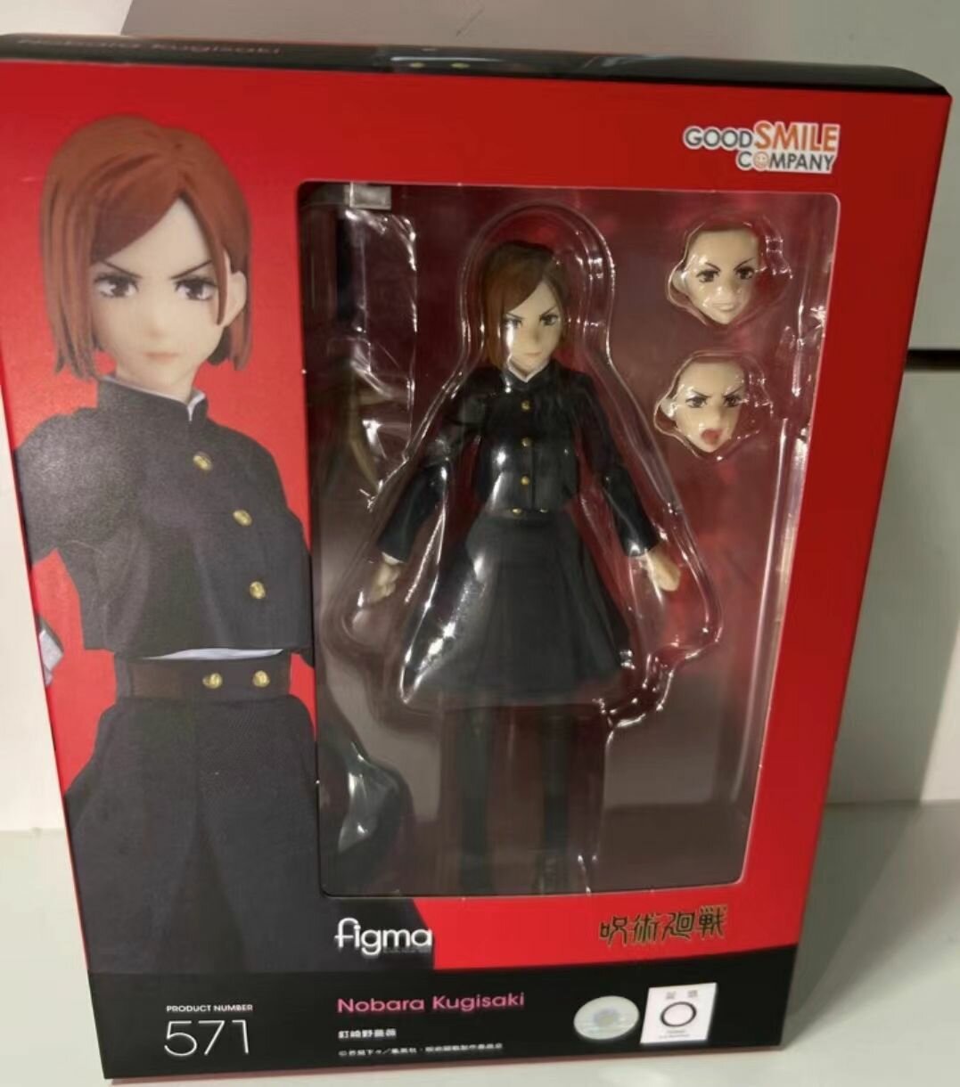 Max Factory GOOD SMILE GSC Figma 571 Kugisaki Nobara Jujutsukaisen Коллекция Кукольных Игрушек