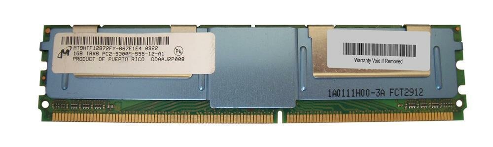 Оперативная память Micron 1R FBD-667 1024Mb PC2-5300 MT9HTF12872FY-667E1E4