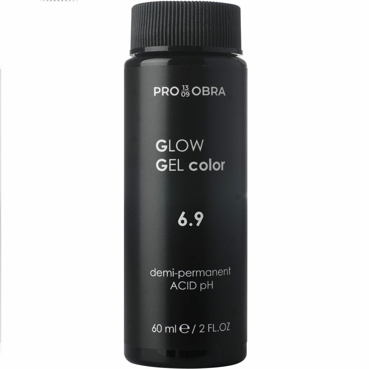 OBRA PRO13/09 Полуперманентный гелевый краситель GLOW GEL 6.9 Мокко темно-русый (трюфель), 60 мл