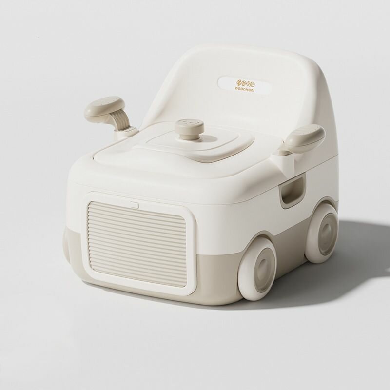 Горшок детский для мальчика и девочки "Машинка"с мягким сиденьем