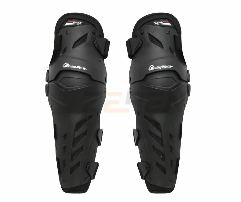 Наколенники PRO-BIKER шарнирные Черные one size, для мотоцикла. Шарнирные мотонаколенники.