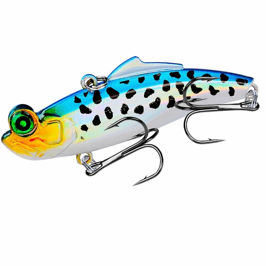 1 шт, жесткая приманка Vib, искусственные воблеры для щуки, троллинга, форели, карпа, зимние рыболовные приманки, морская приманка, воблеры, рыболовные снасти