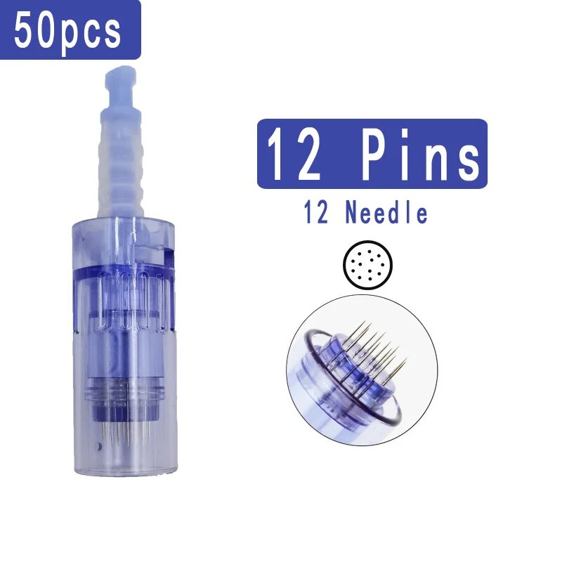 Картриджи для дермапене 12pin x50pcs