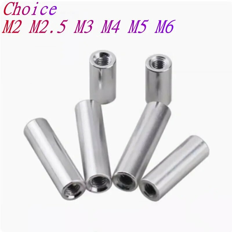 Алюминиевые стойки ZFhong M2-M6 L=5-100 M2.5 10PCS, 6mm(L)