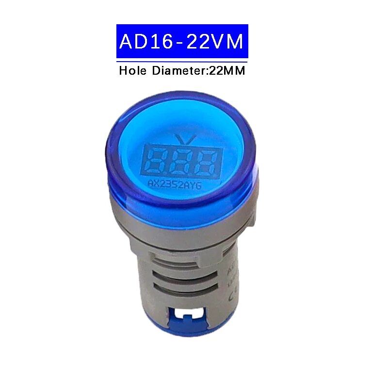 KEOLEA Цифровой вольтметр амперметр Blue