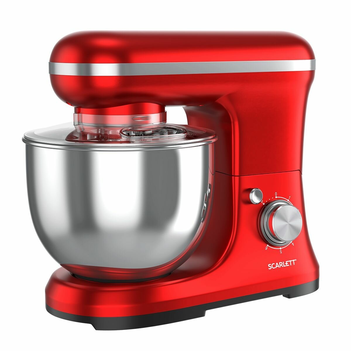 Миксер Scarlett SC-SM10S51, красный