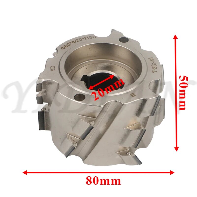 Алмазная фреза YIDIAN для кромкооблицовочного станка 80X20XH50mm 15T