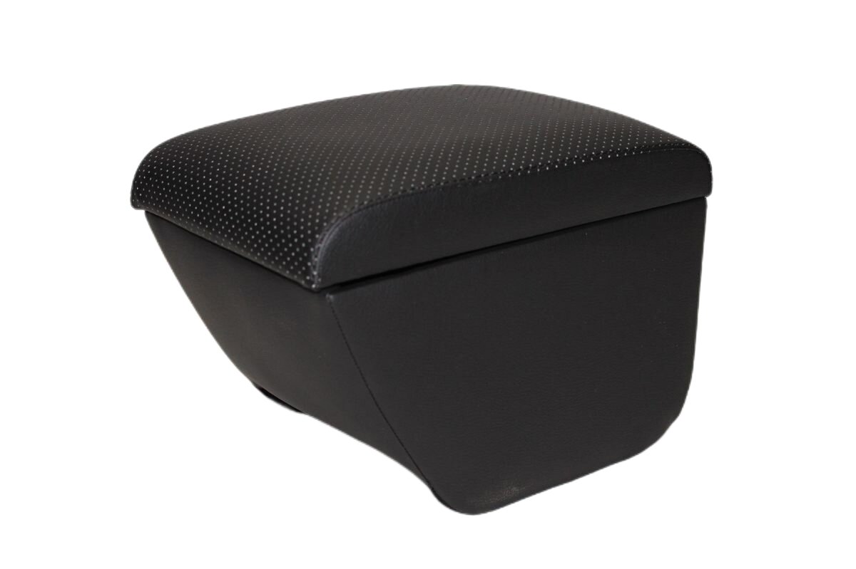 Подлокотник Skoda Octavia 2 (A5) / Шкода Октавия 2 (A5) 2004-2013 (Эко-кожа чёрная/лёгкая установка)