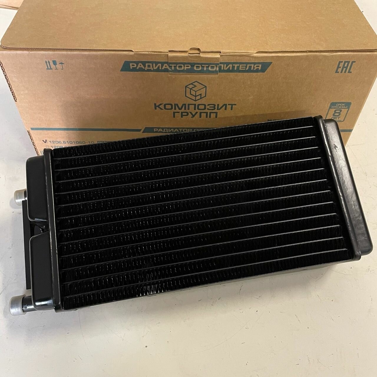 Радиатор медный для КАМАЗ 5320, 4310 (4-x рядный) Композит Групп 5320-8101060-04