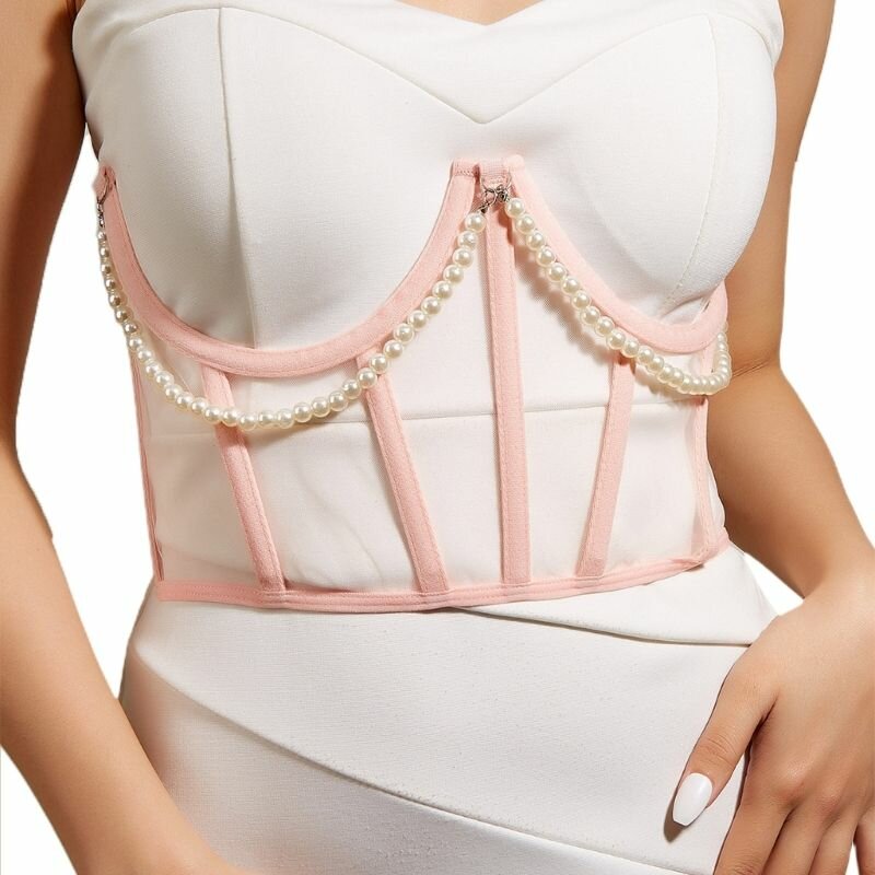 Корсет корсет из рыбьей кости с тонкой талией Seal-подвесная жемчужина