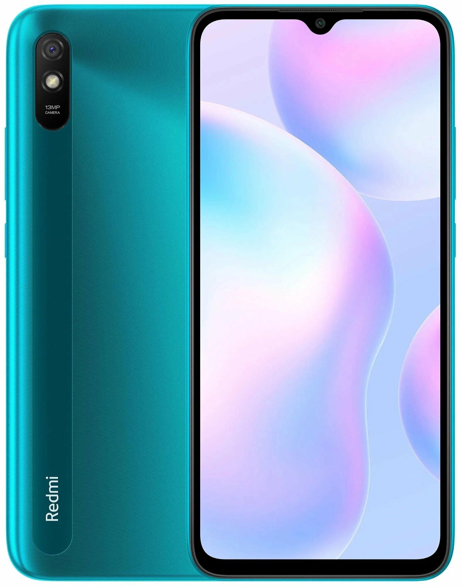 Смартфон Clevercel Xiaomi Redmi 9A (хорошее состояние), 2/32GB, зеленый, Mediatek MT6762G, Global