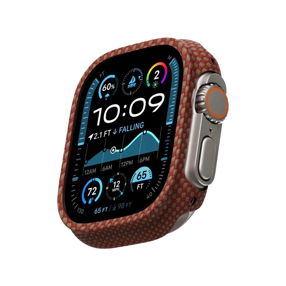 Чехол PITAKA Air Case для Apple Watch Ultra (49мм), закат (Sunset)