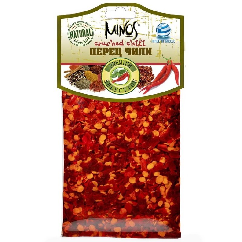 Специя MINOS Перец Чили /пакет/ 60г