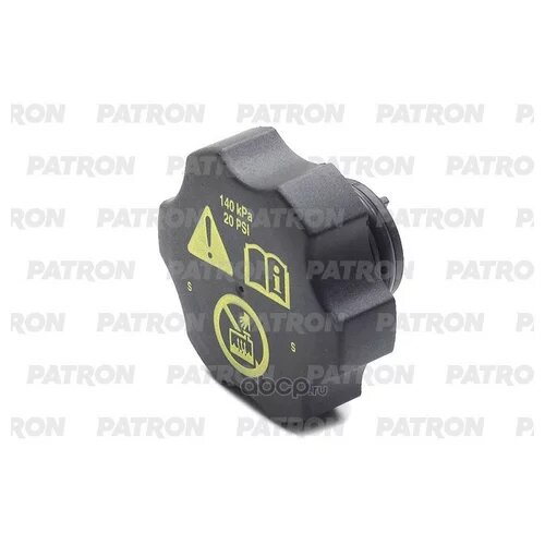 Крышка расширительного бачка системы охлаждения (1.4 BAR) OPEL ASTRA J 2010- CHEVROLET: CRUZE 09-16, ORLANDO 11-15, SPARK 10-15, TAHOE III 06-14 CADIL, P160028 Patron P16-0028