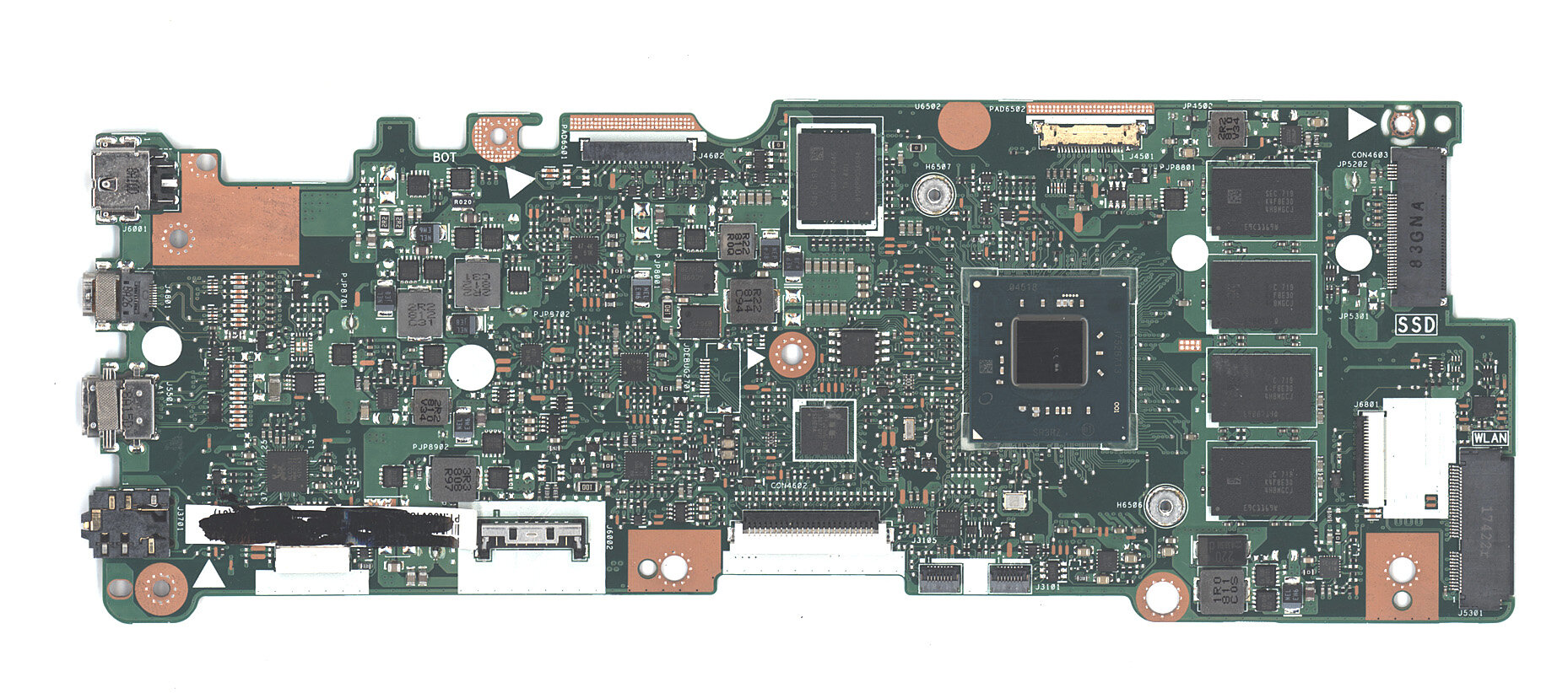 Материнская плата для Asus TP401MA 4G/N5000 90NB0IV0-R00050
