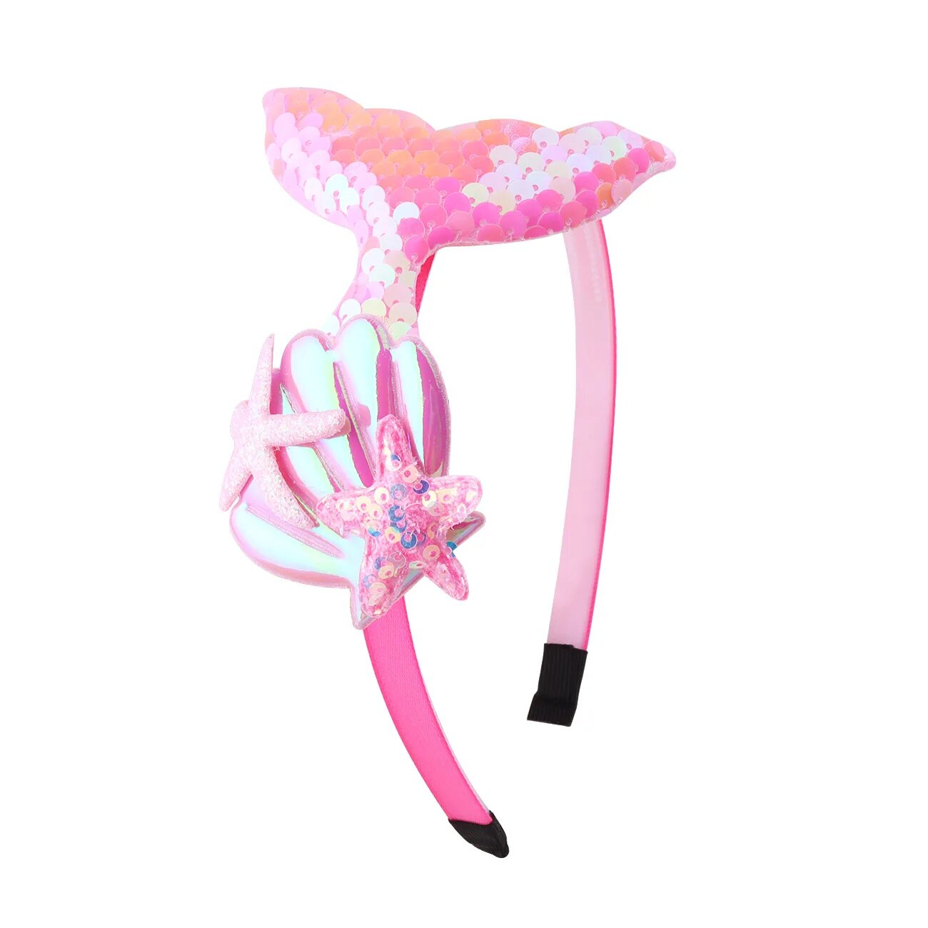 Boho Chic Белые детские повязки на голову "Русалочка" Розовый, shell pink