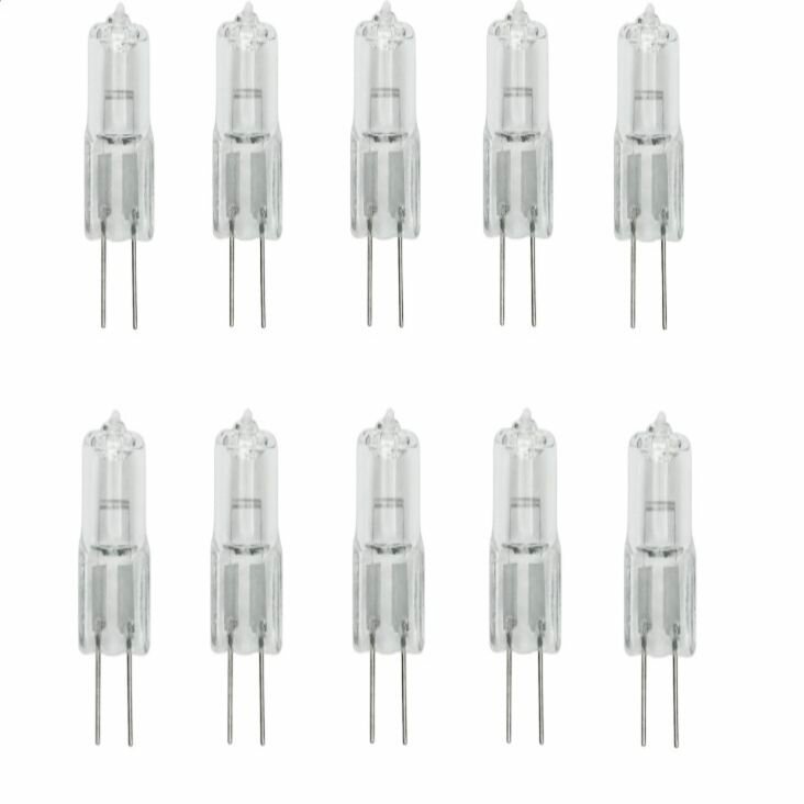 Uniel Лампочка JC-12v/20w G4 300lm галогенная прозрачная (10 штук в комплекте)