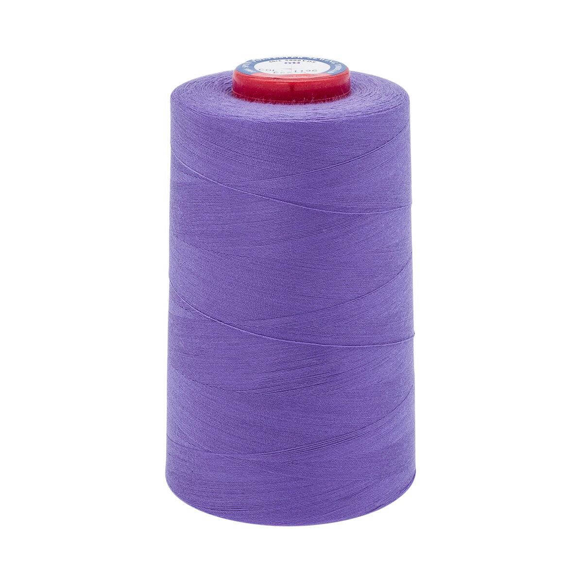 Нитки швейные №40/2, 4572 м (5000 ярдов), промышленные, mH EURON (1196 сиреневый)