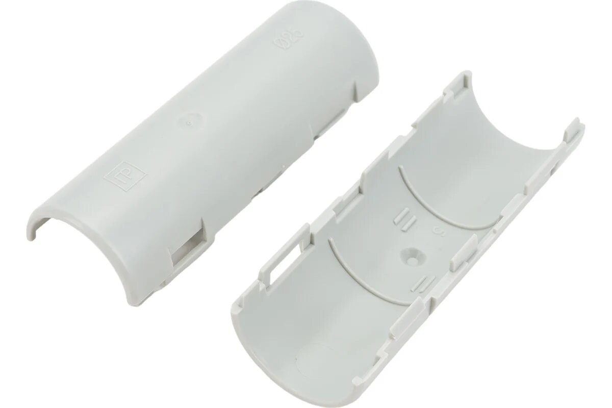 Промрукав атмосферостойкая разборная муфта d25 мм, серая, 5 шт, PR13.0431 для улицы