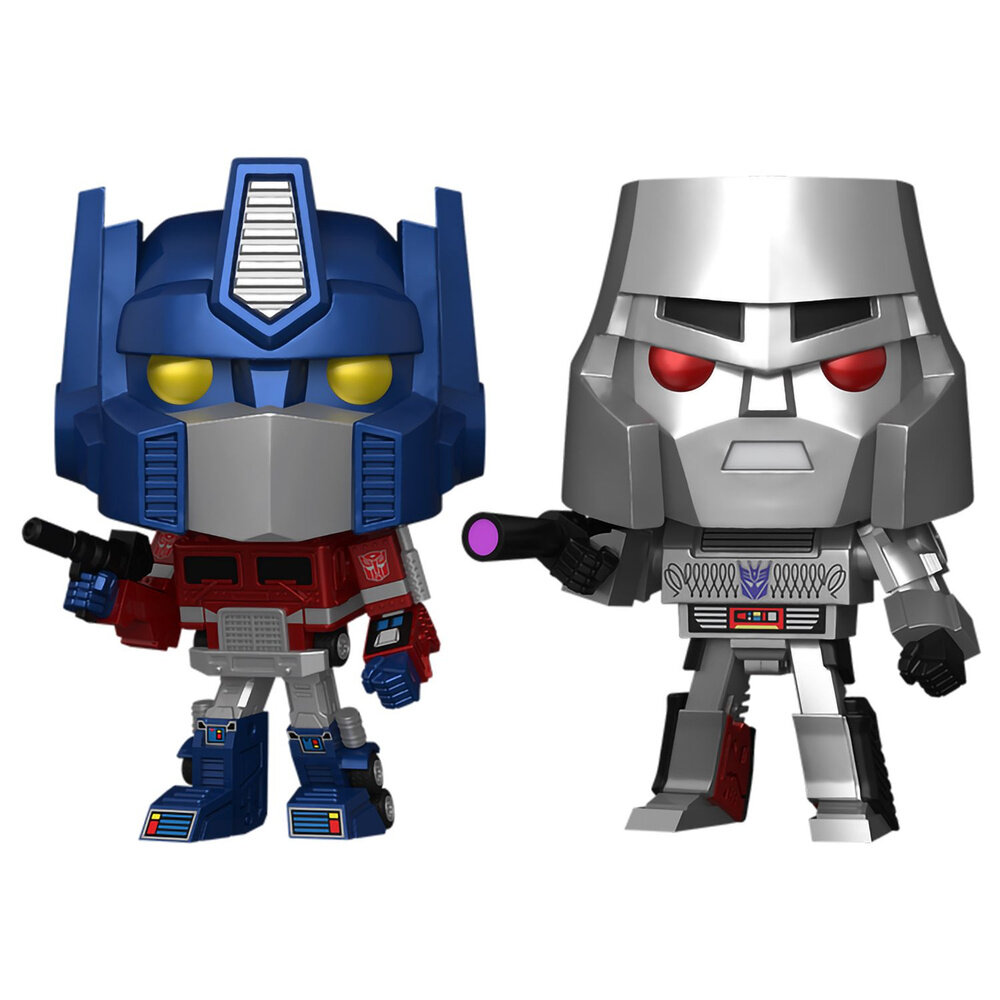 Фигурка Funko POP! Retro Toys Transformers 40 Years - Optimus Prime & Megatron (2 Pack), 81967, 9,5 см